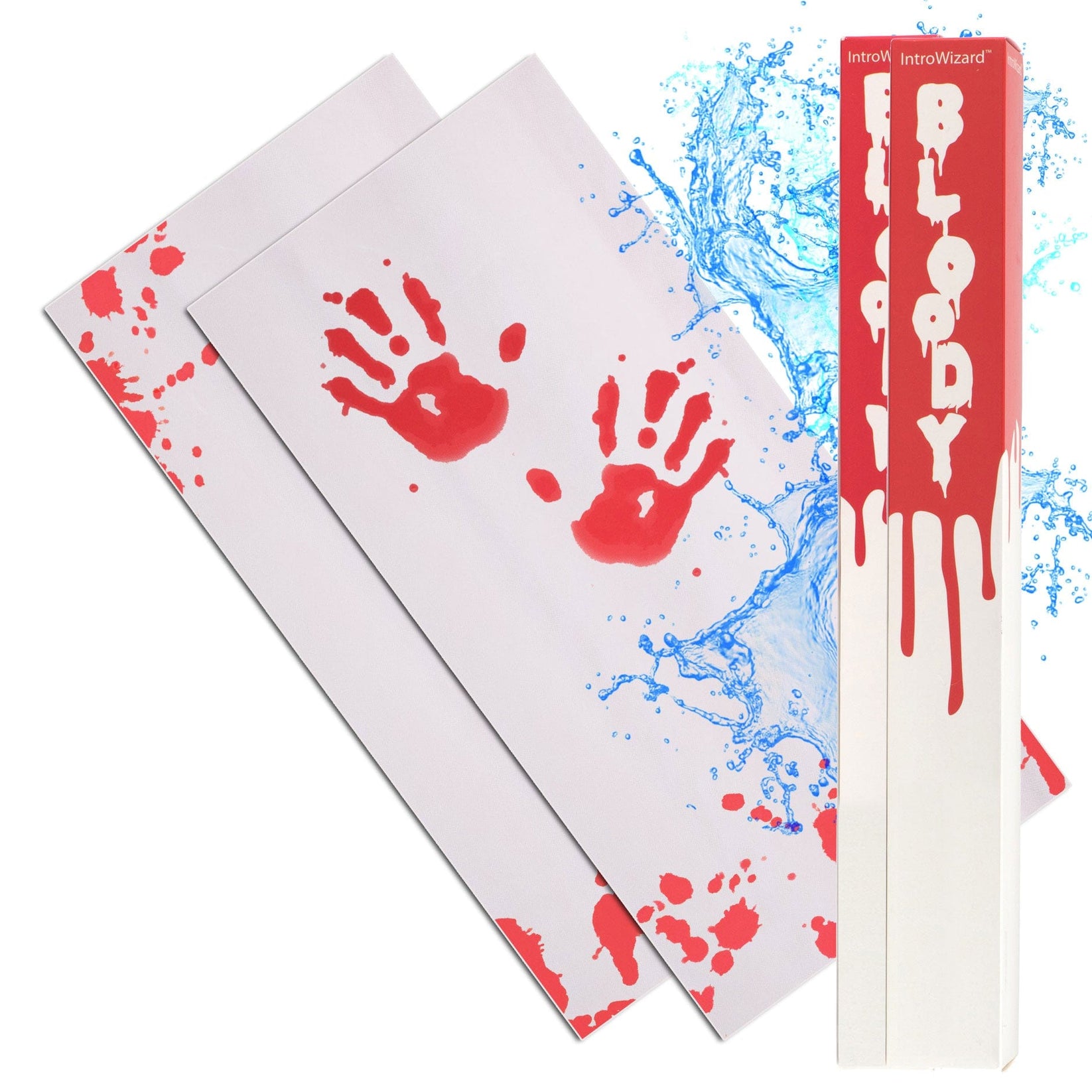 Bloody Bath Mat®: Color Changing Bath Mat Turns Red When Wet